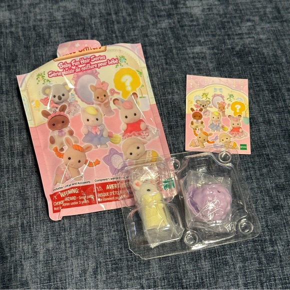 calico critters | Toys | Calico Critters Baby Fun Hair Series Blind Bag ...